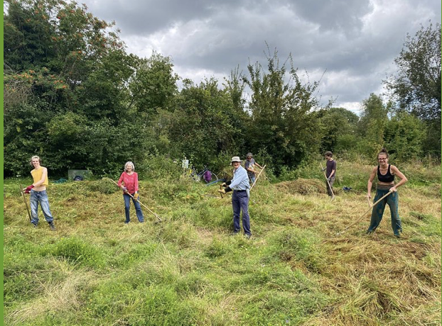 Scything Training with Nicole Clough