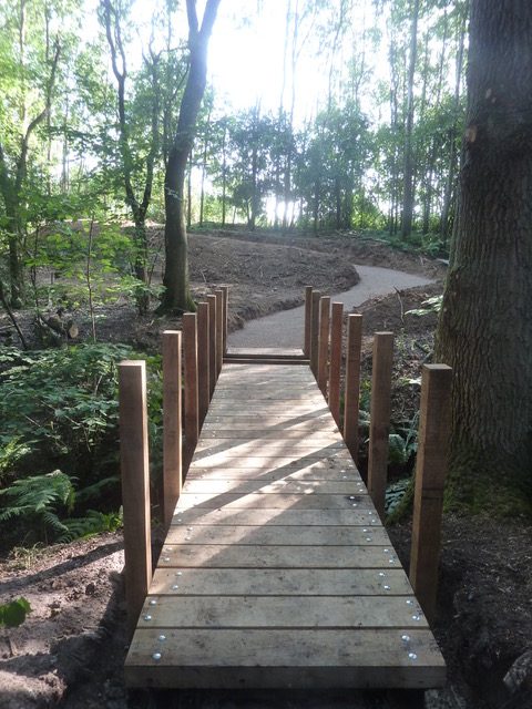 Sandgate Park Bridge – work almost complete!