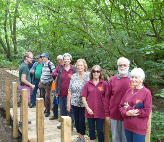 Sandgate Park Bridge – work almost complete!